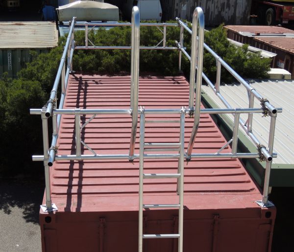Roof Handrail Systems Perth | Alulite Scaffolding