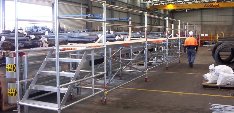 Aluminium Access Walkways Perth | Alulite Scaffolding